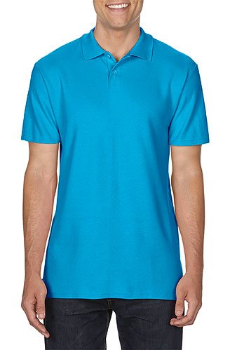 Softstyle Adult Double Piqué Polo